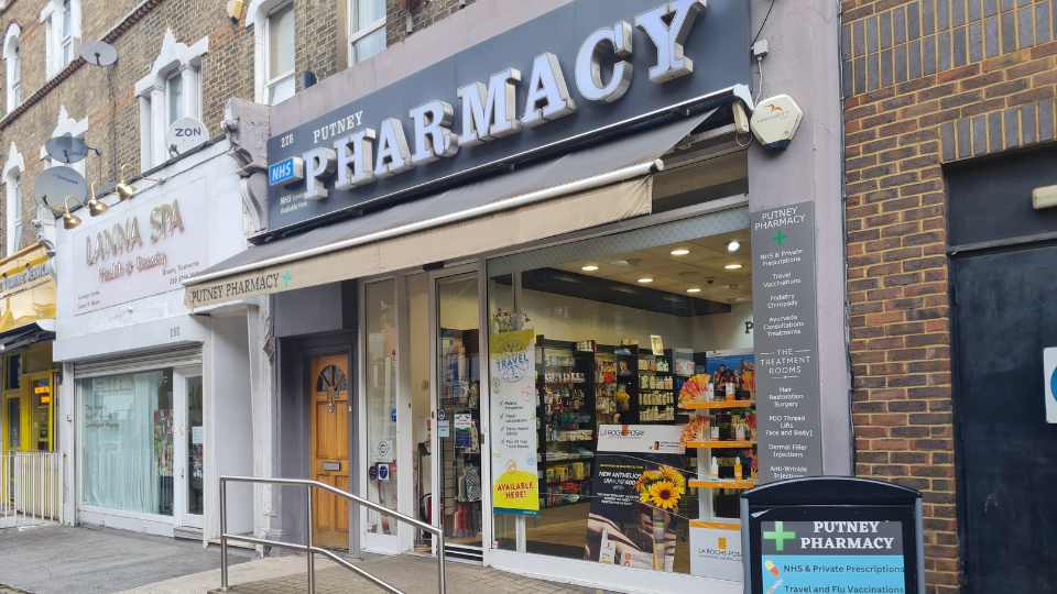 NHS Pharmacy First Clinic in Putney - Putney Pharmacy